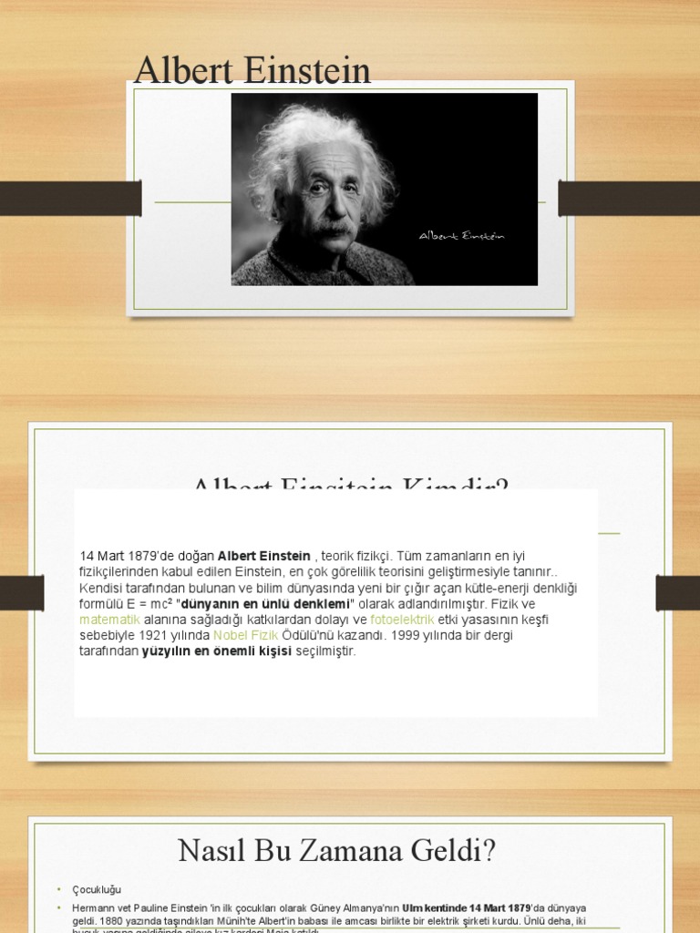 Albert Einstein | PDF