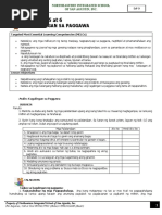 Lesson Plan ESP 9, 3RD QUARTER | PDF