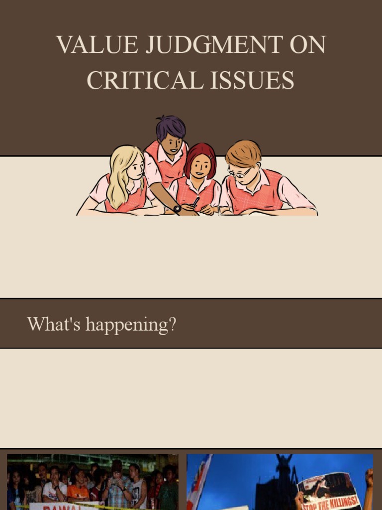 Value Judgment | PDF