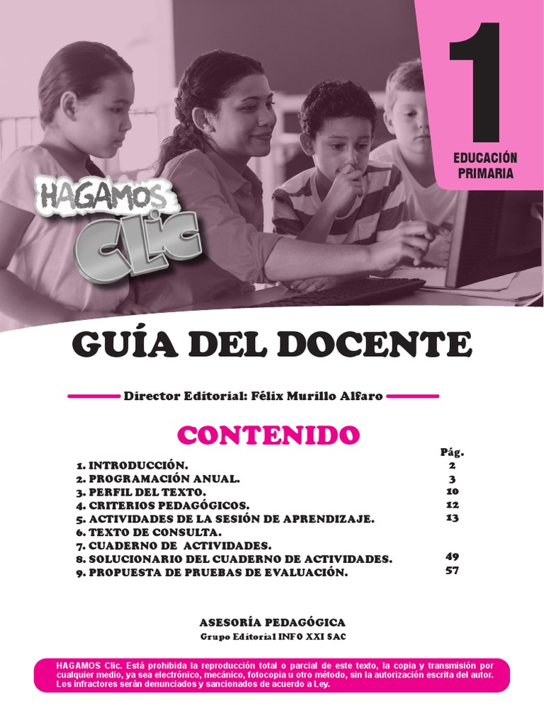1er Grado Guía Programación Curricular | PDF | Enseñando | Educación ...