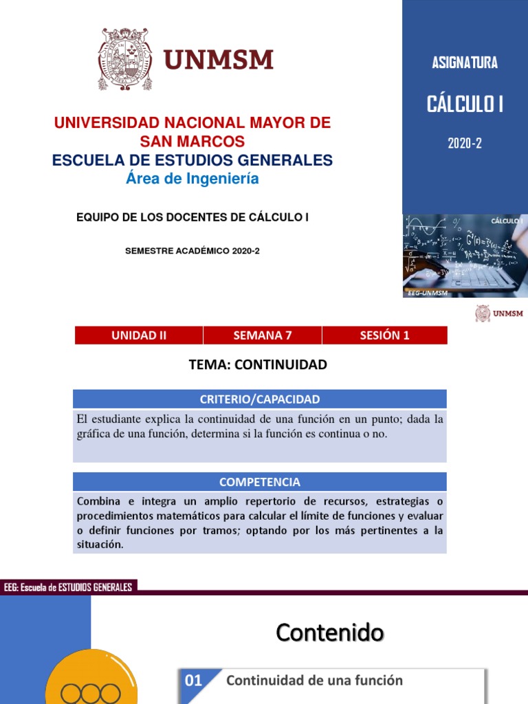 Teoría Continuidad | PDF | Función continua | Función (Matemáticas)