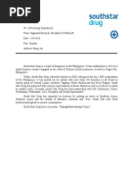 Summer Outing Solicitation Letter | PDF