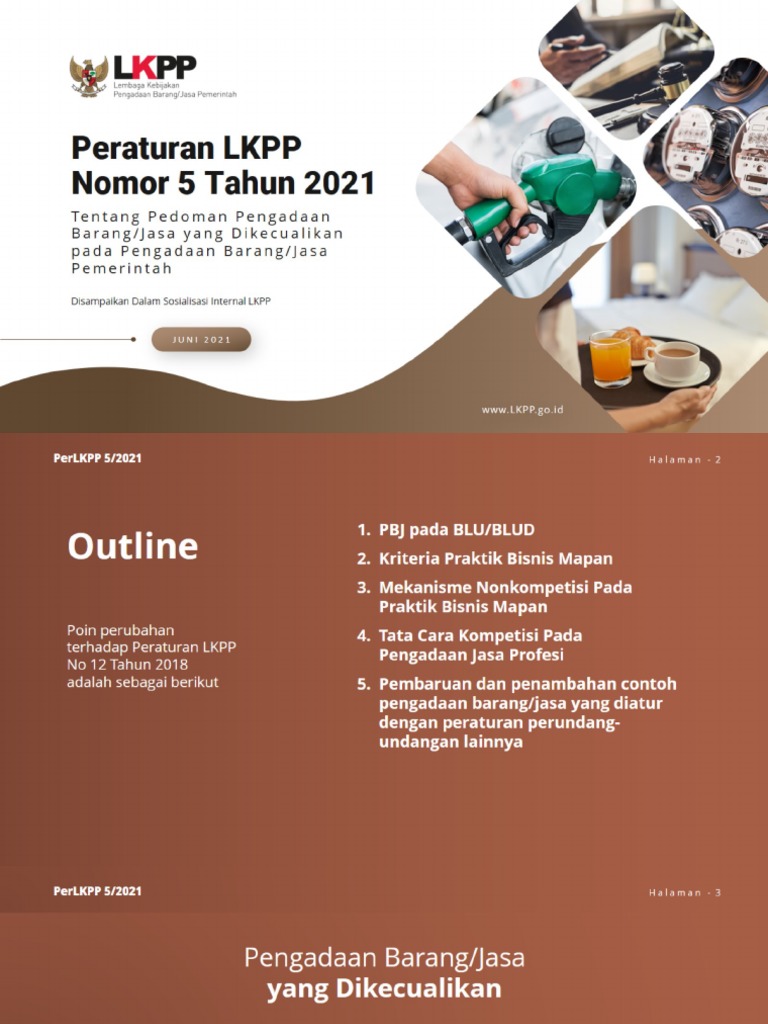 Peraturan LKPP No. 5 Tahun 2021 | PDF