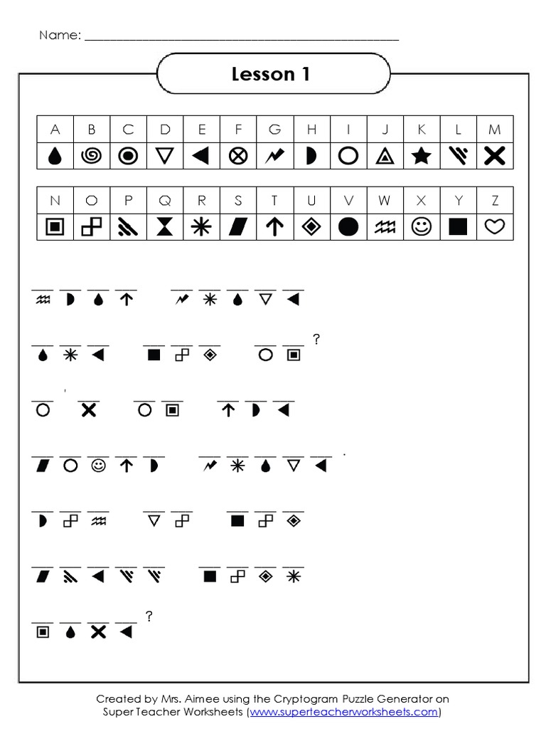 Cryptogram | PDF
