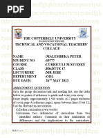 HED4802 2025 Assignment 02 | PDF | Curriculum | Evaluation