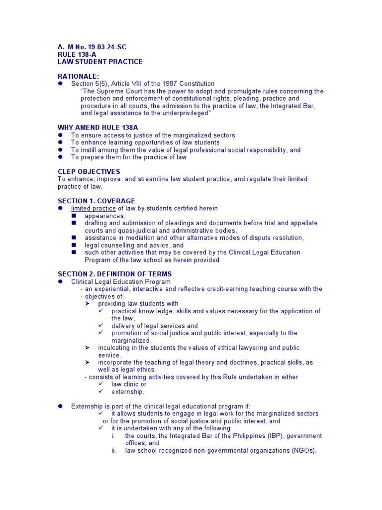 Rule 138a Summary | PDF | Lawyer | Oath Of Office