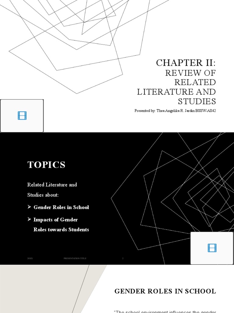 Jardin Presentation RRL | Download Free PDF | Gender | Gender Studies