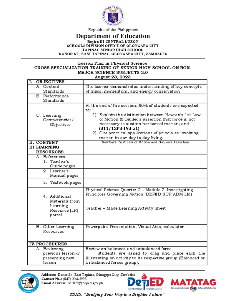 Demo - Teaching - Cross Specialization Training of Senior High School ...