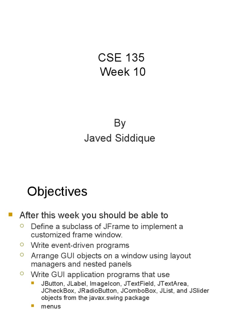 135 Week 10 Pdf Method Computer Programming Class Computer Programming 4953
