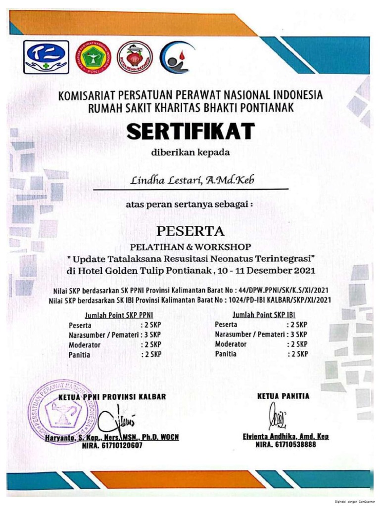 Sertifikat Resusitasi Compressed-Dikompresi Compressed | PDF