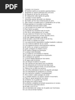 20 Oraciones con la letra H | PDF