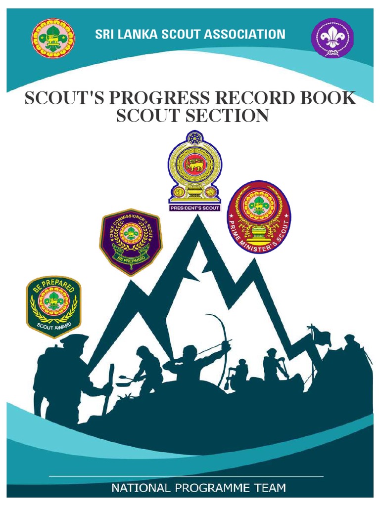 Scout Progress Record Book Sri Lanka | PDF | Scouting | Youth Organizations