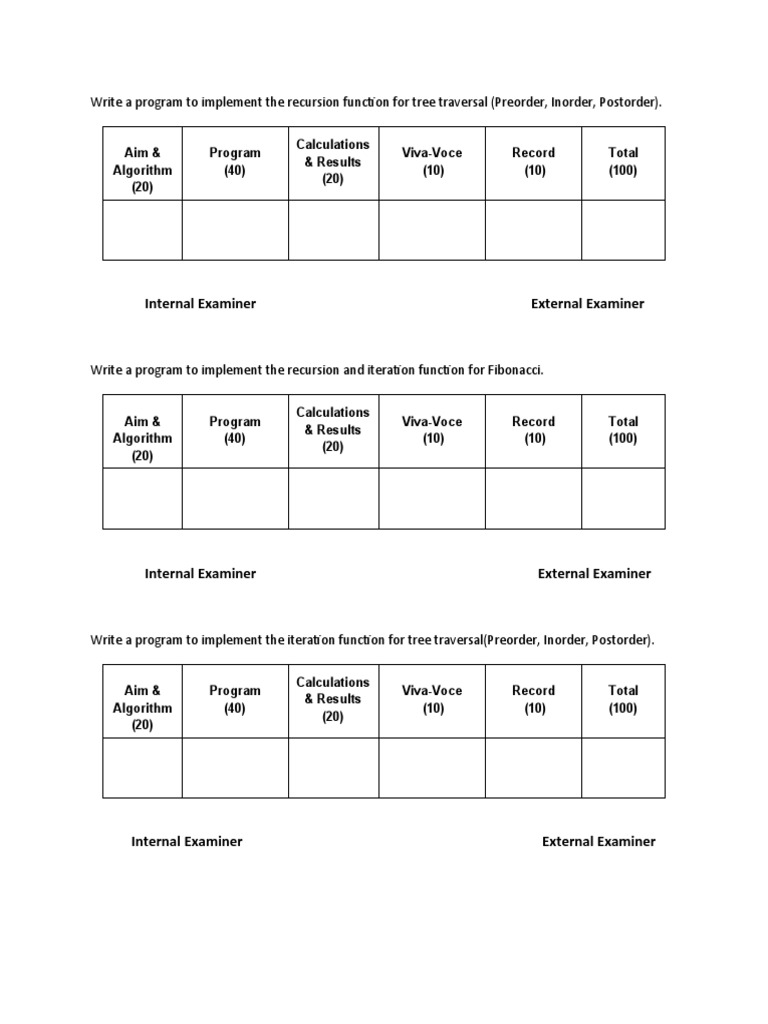 ADSA LAB QUestions | PDF