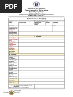 Lesson Exemplar TEMPLATE | PDF | Lesson Plan | Learning