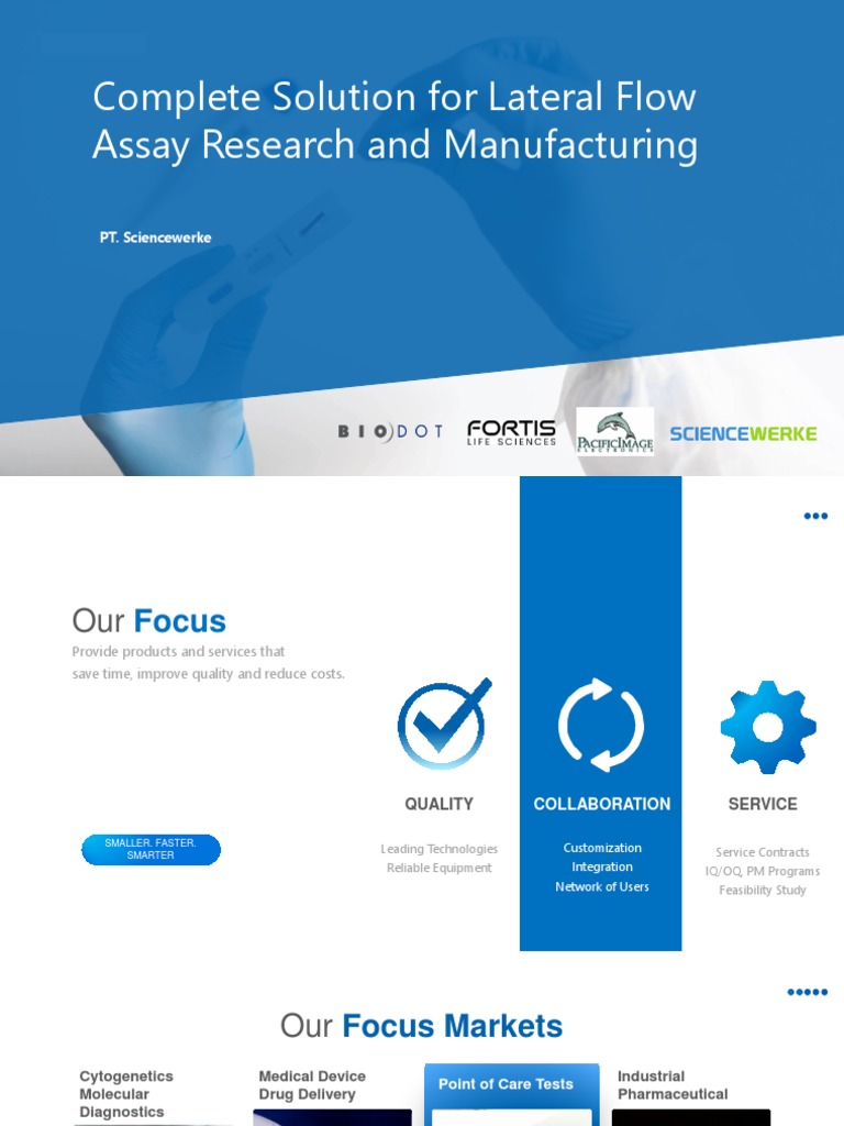 Equipment and Solutions For Lateral Flow Assay Development | PDF ...