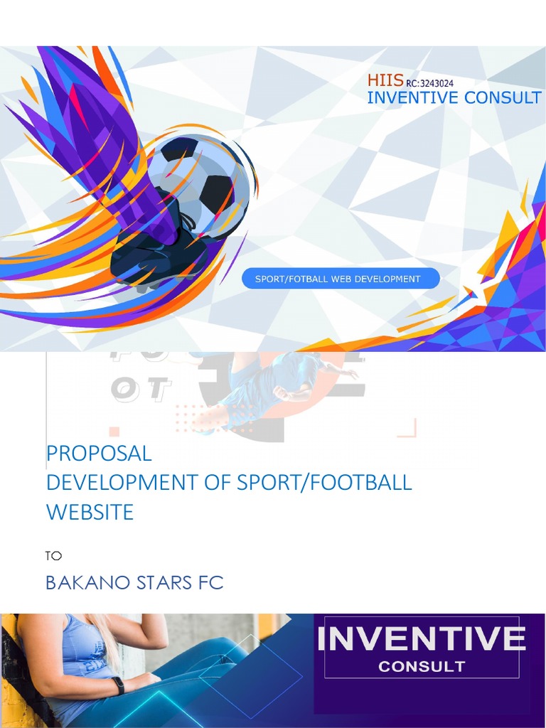 Proposal Development of Sport/Football Website: Bakano Stars FC | PDF ...