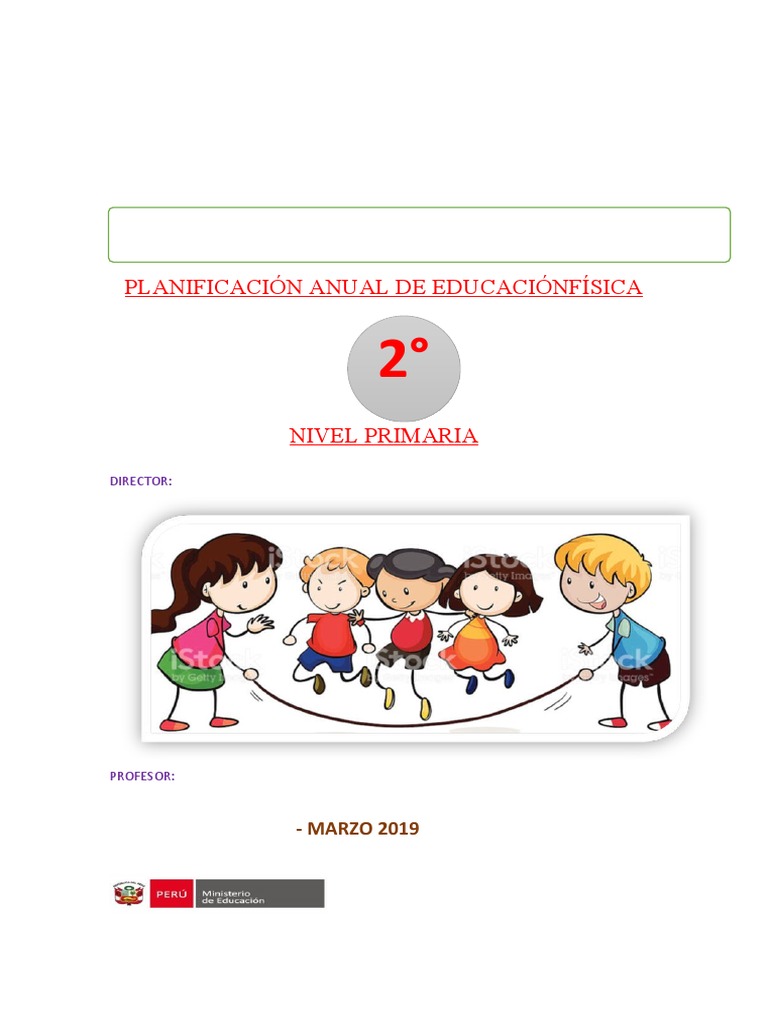 Planificacion Anual 2 Grado Primaria | PDF | Aprendizaje