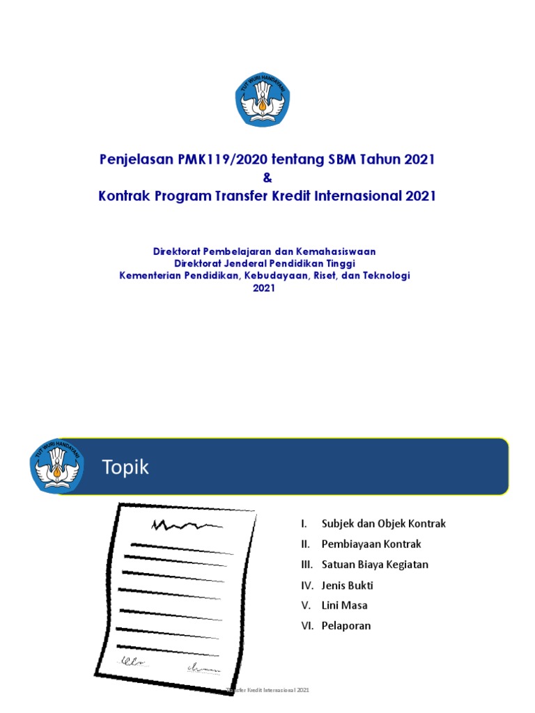 Penjelasan Kontrak & Laporan ICT 2021 | PDF
