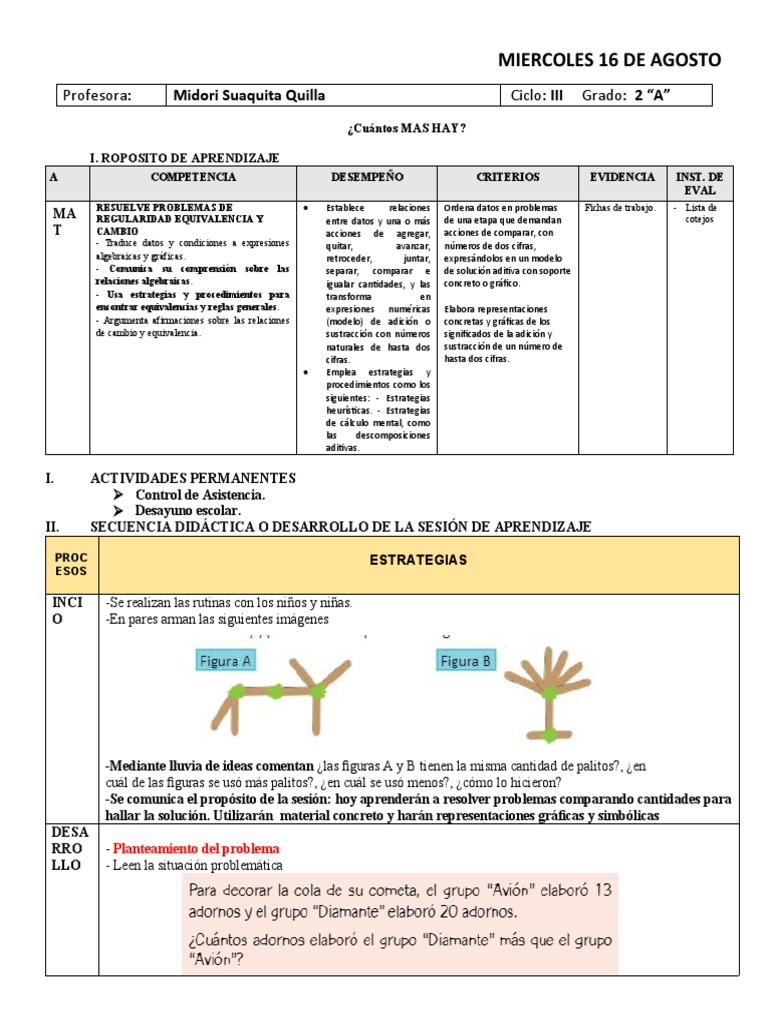 Mat-Cuantos Mas Problemas de Comparacion 1 | PDF | Matemáticas | Cognición