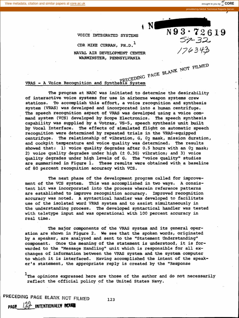 Voice Integrated Systems | PDF | Technology & Engineering