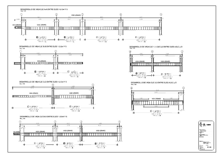 Plano de Vigas | PDF