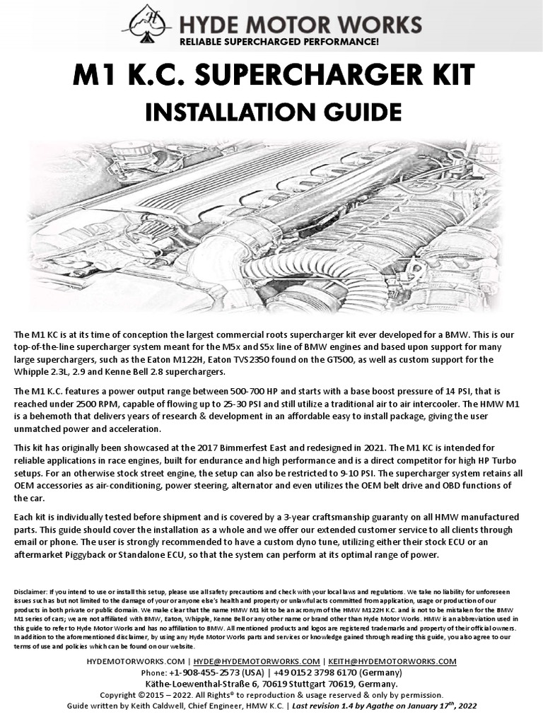 M1 Installation Guide - 26 Feb 2022 | PDF | Mechanical Engineering ...