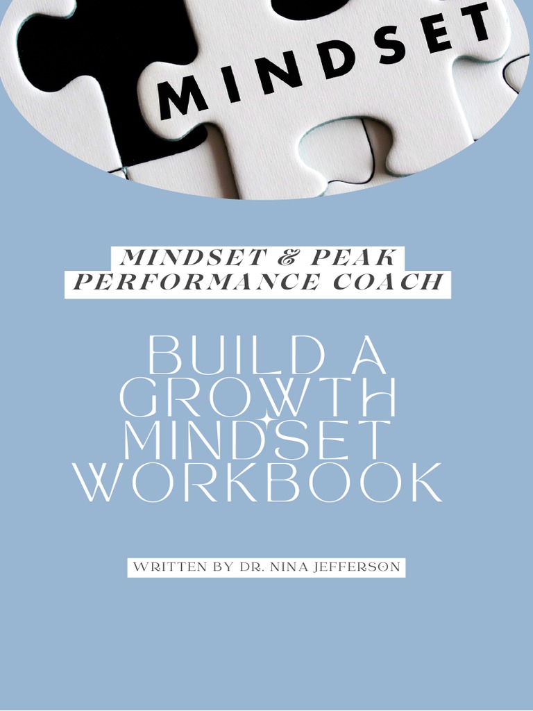 Growth Mindset Workbook by Dr. Jefferson | PDF | Self-Improvement