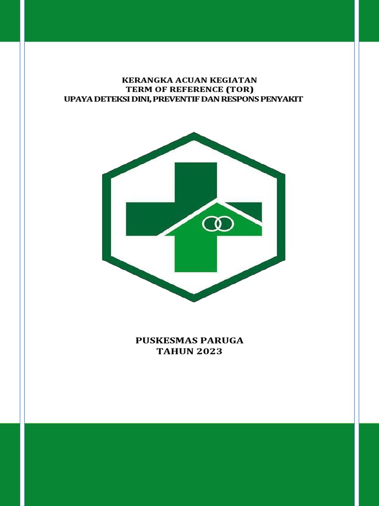 Kak Tor Fix Upaya Deteksi Dini, Preventif Dan Respon Penyakit | PDF | Pengembangan Diri