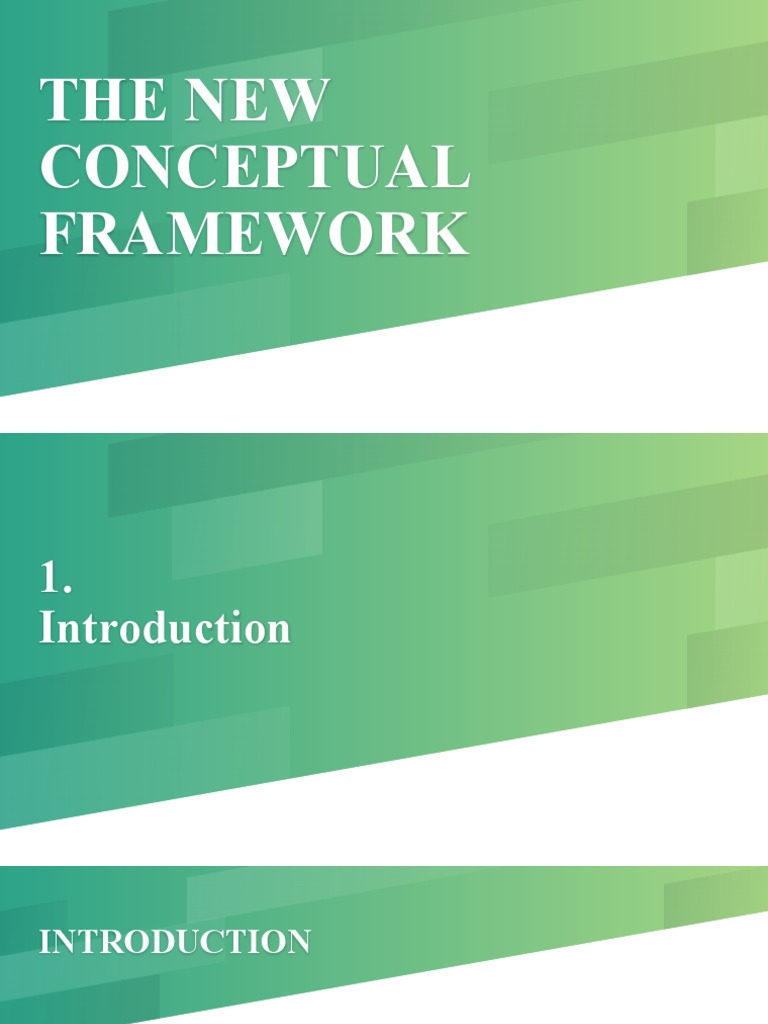New Conceptual Framework Overview | PDF | Finance & Money Management