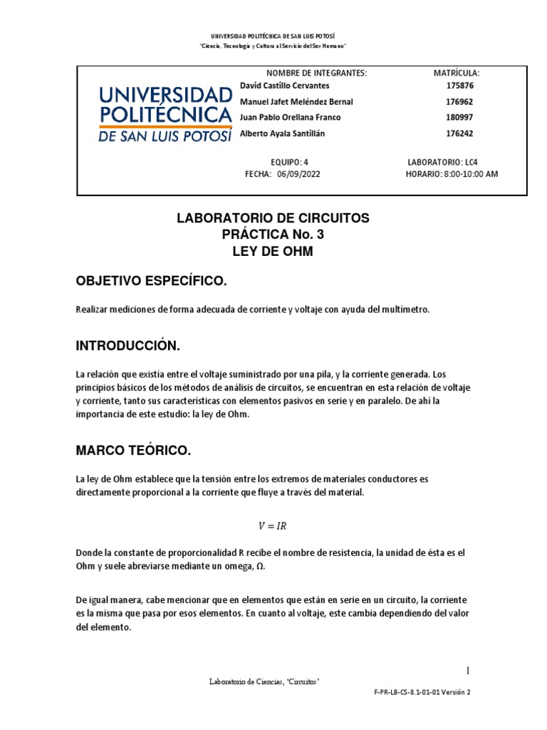 Practica 3 Labo Circuitos | PDF