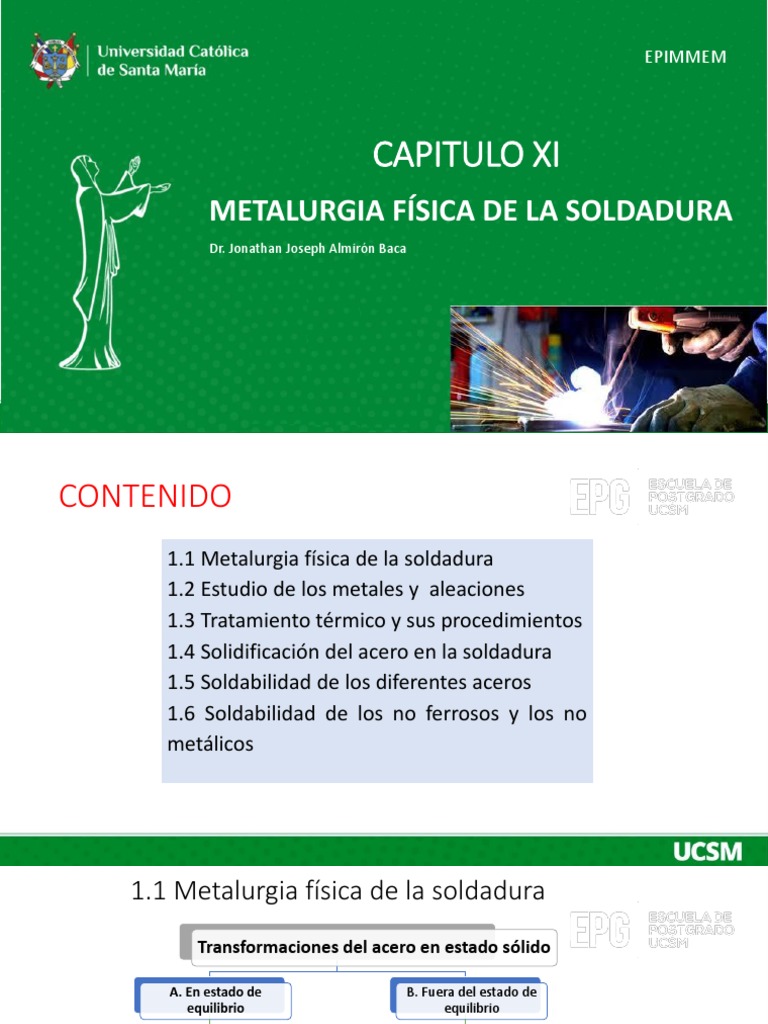 Capítulo XI-METALURGIA FISICA DE LA SOLDADURA | PDF