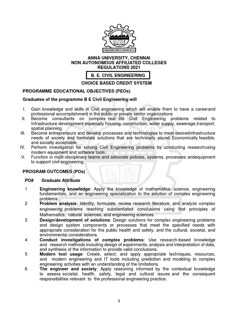 BE Civil | PDF | Engineering | Civil Engineering