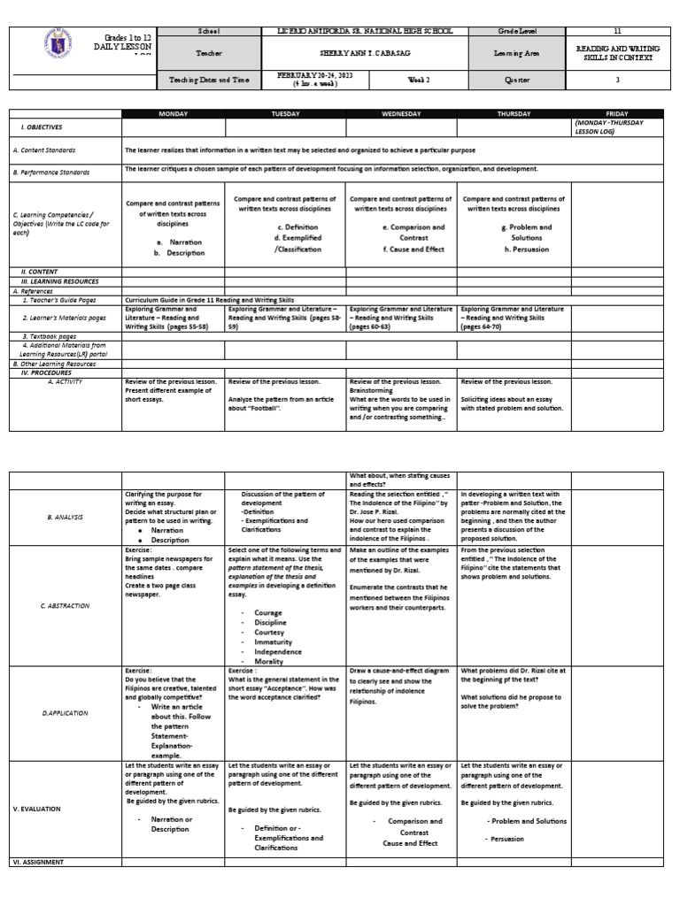 DLL-RAW Week 2 | PDF