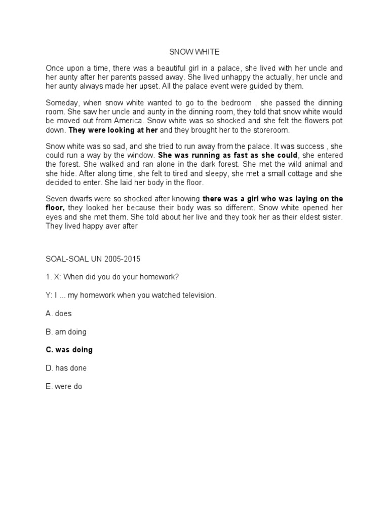Snow White Pdf