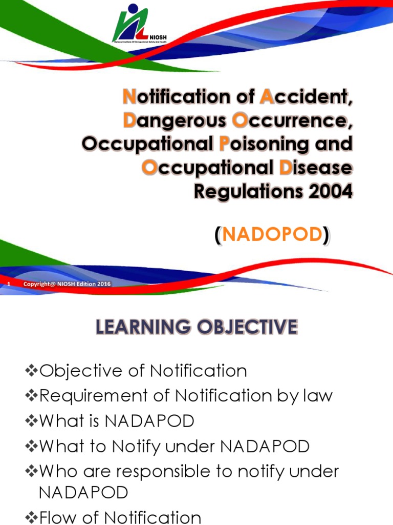 306 Nadopod | PDF | Occupational Safety And Health Administration ...
