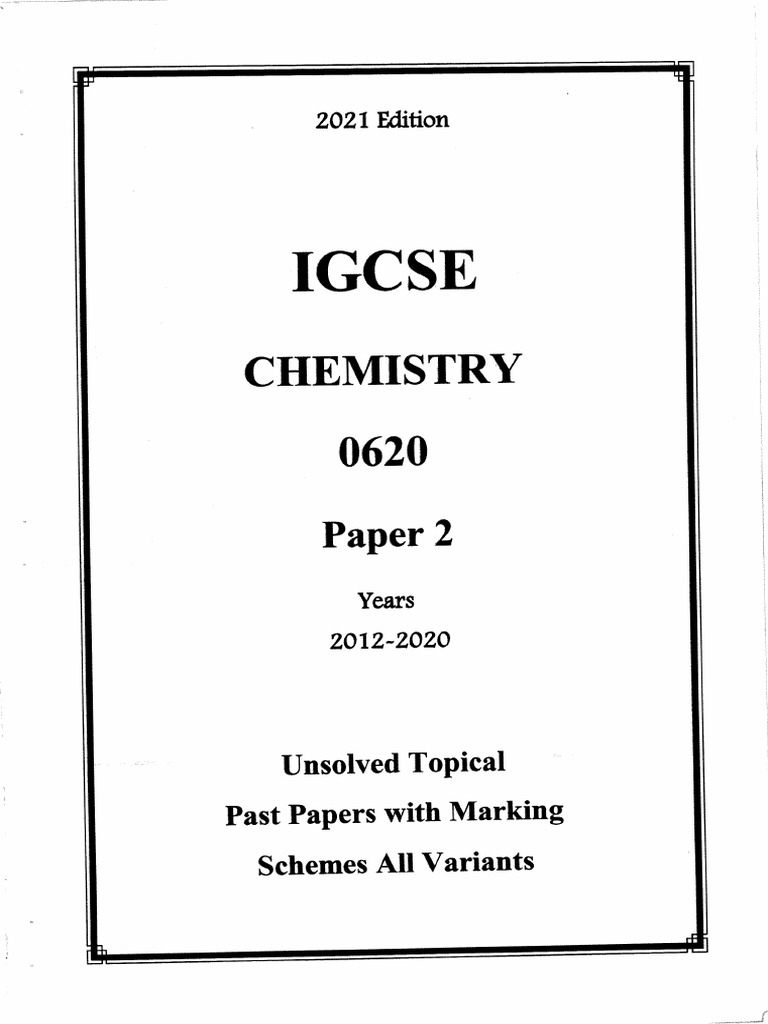 Chemistry P2 1 Pdf