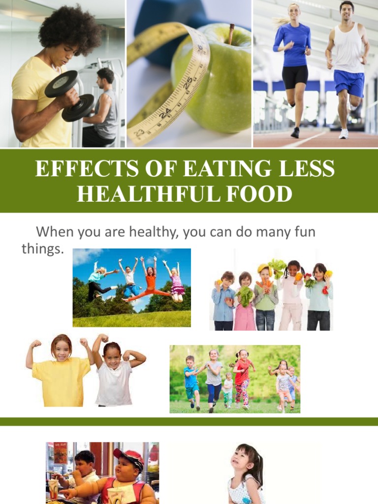 Consequences of Less Healthful Eating | PDF | Self-Improvement