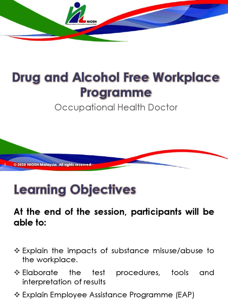 320-Drug_and_Alcohol_Free_Workplace_Programme | PDF | Occupational ...