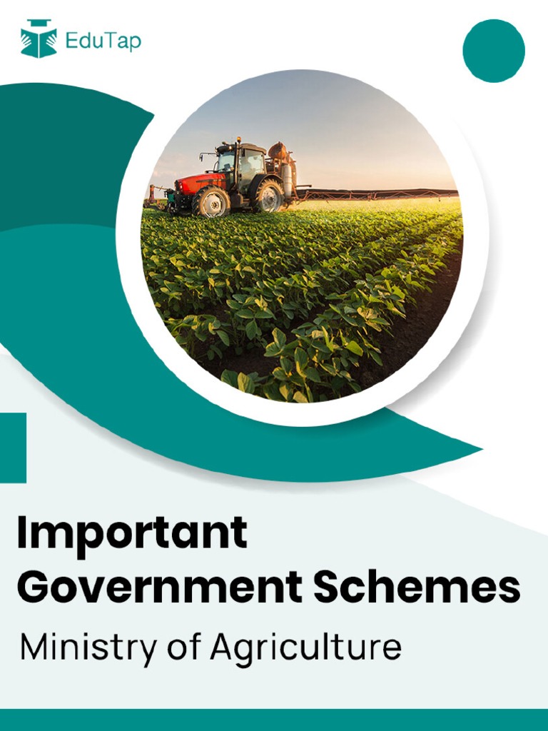 Important Government Schemes Ministry of Agriculturr Lyst8515 | PDF ...