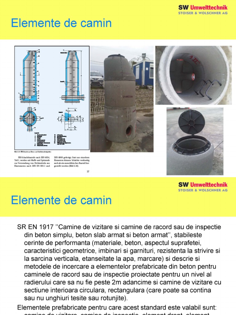 Camine Canal Beton Vizitare | PDF