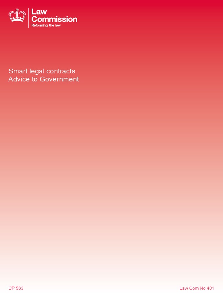 Smart Legal Contracts Accessible | PDF | Cryptocurrency | Source Code