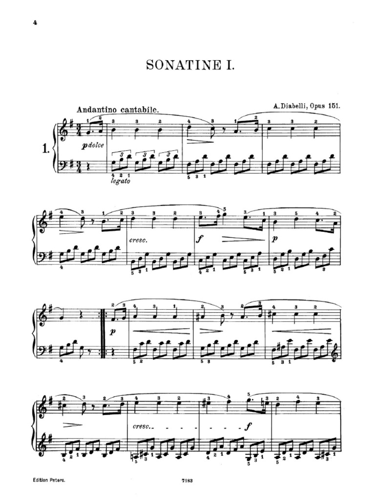 Sonatina | PDF