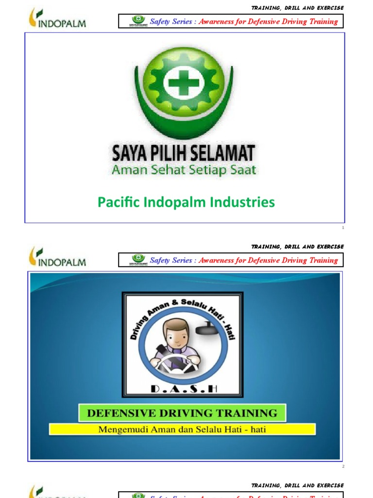Defensive Driving Safety Training | PDF