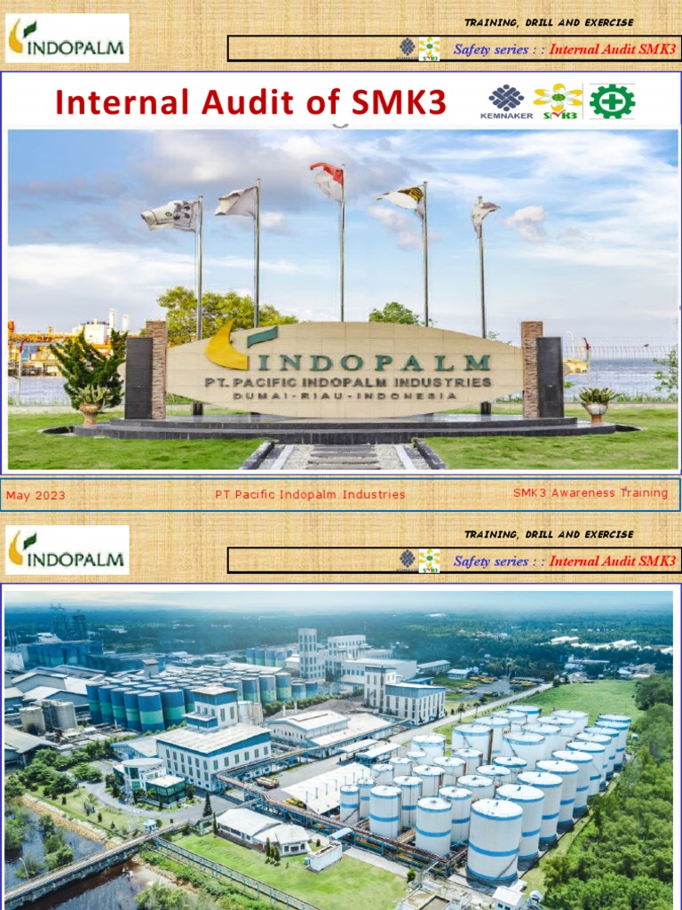 Update Safety Series Internal Audit SMK3 2023 | PDF