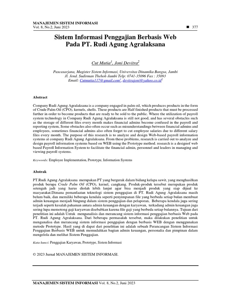 15 Jurnal Cut Mutia | PDF