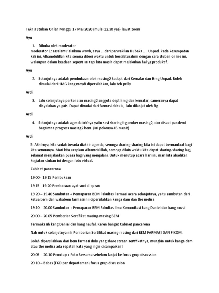 Teknis Stuban Onlen | PDF