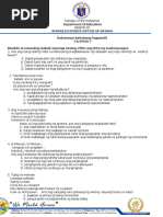 Grade 7 Filipino-Quarter 2-Week 1-2 | PDF