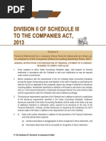 Division II - Schedule 3 | PDF | Equity (Finance) | Expense