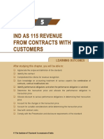 Ind AS 115 Educational Material Summary | PDF | Consideration ...