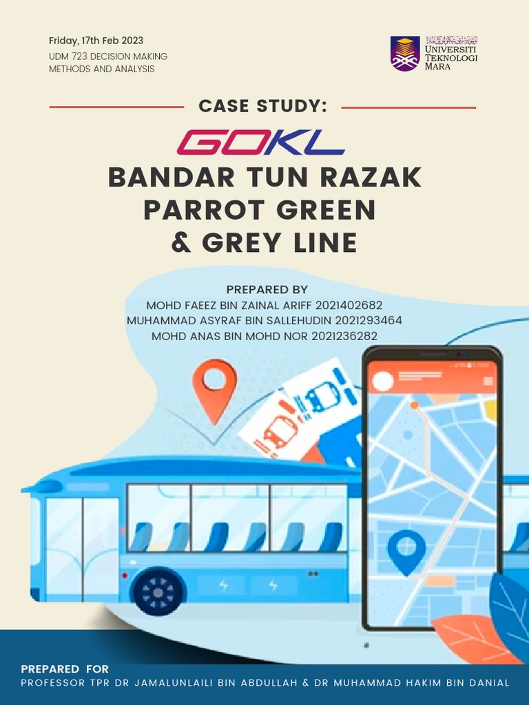 UDM 723 - Group 1 - GoKL Bus Route DBKL v3 | PDF